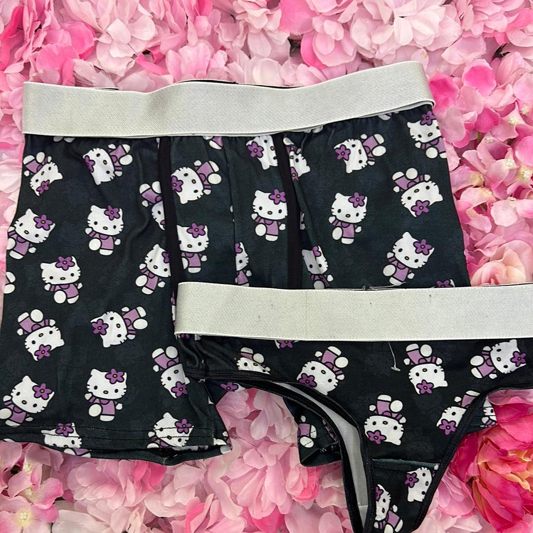 Hello kitty shadows matching couples underwear – Fundies