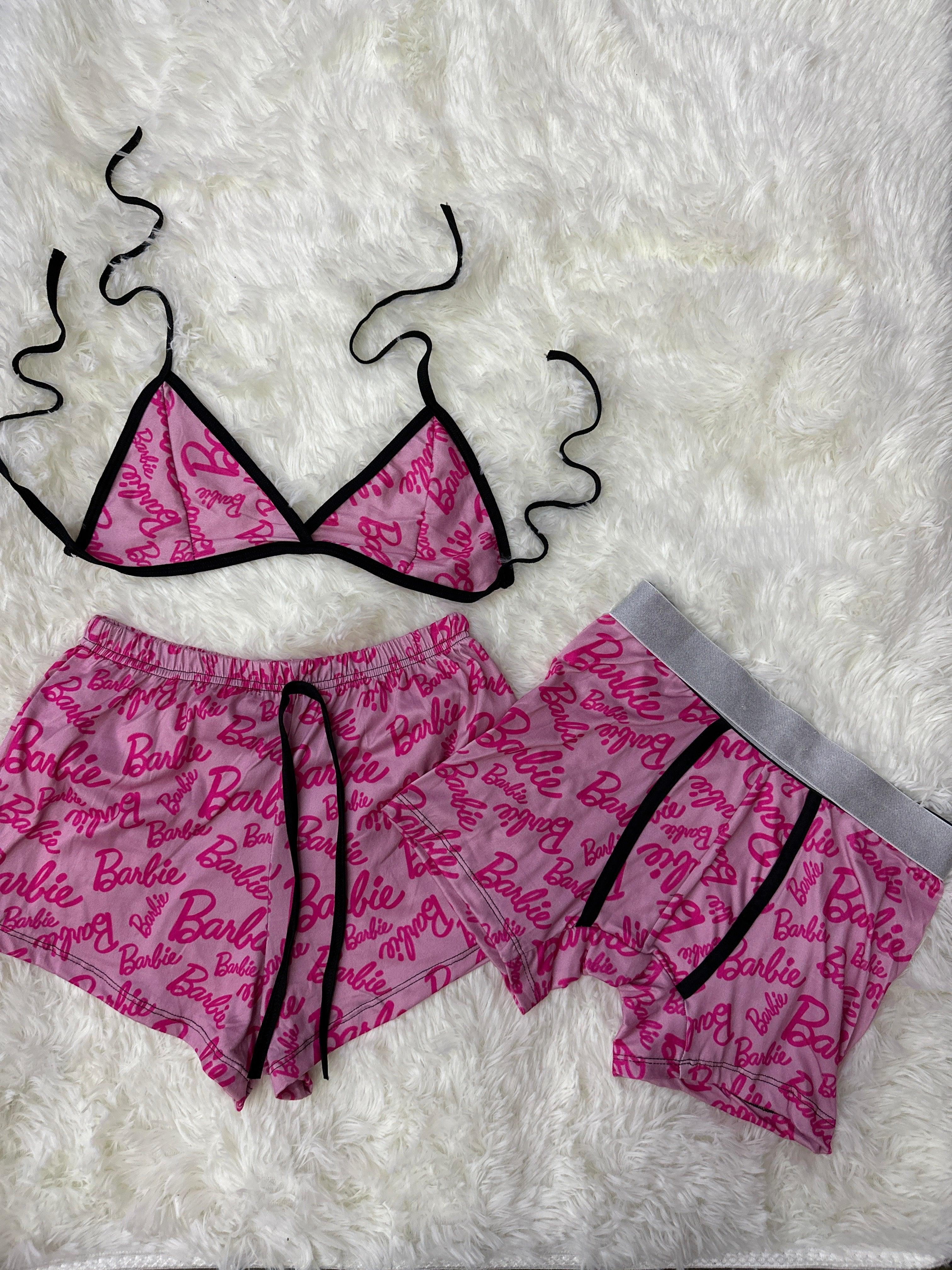 Barbie Matching shorts and boxers – Fundies